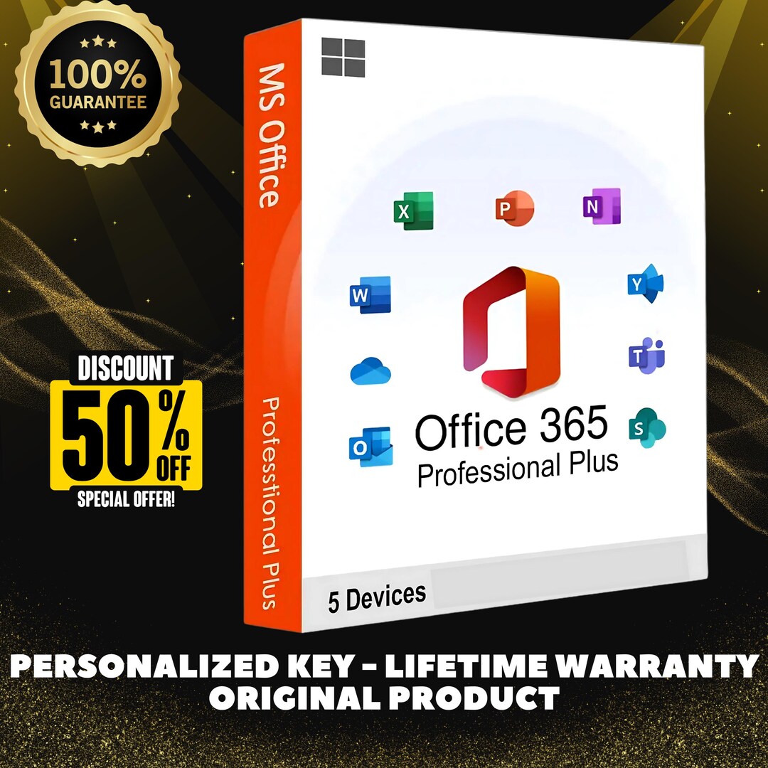 Office 365 Professional Plus Original Product With Lifetime Warranty ...
