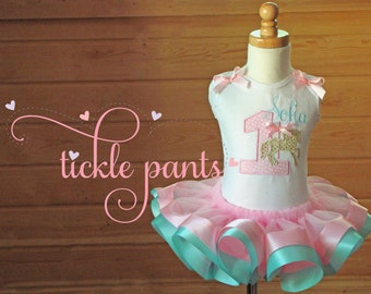 Preppy Whale Birthday Tutu Outfit Navy/bright pink/white | Etsy