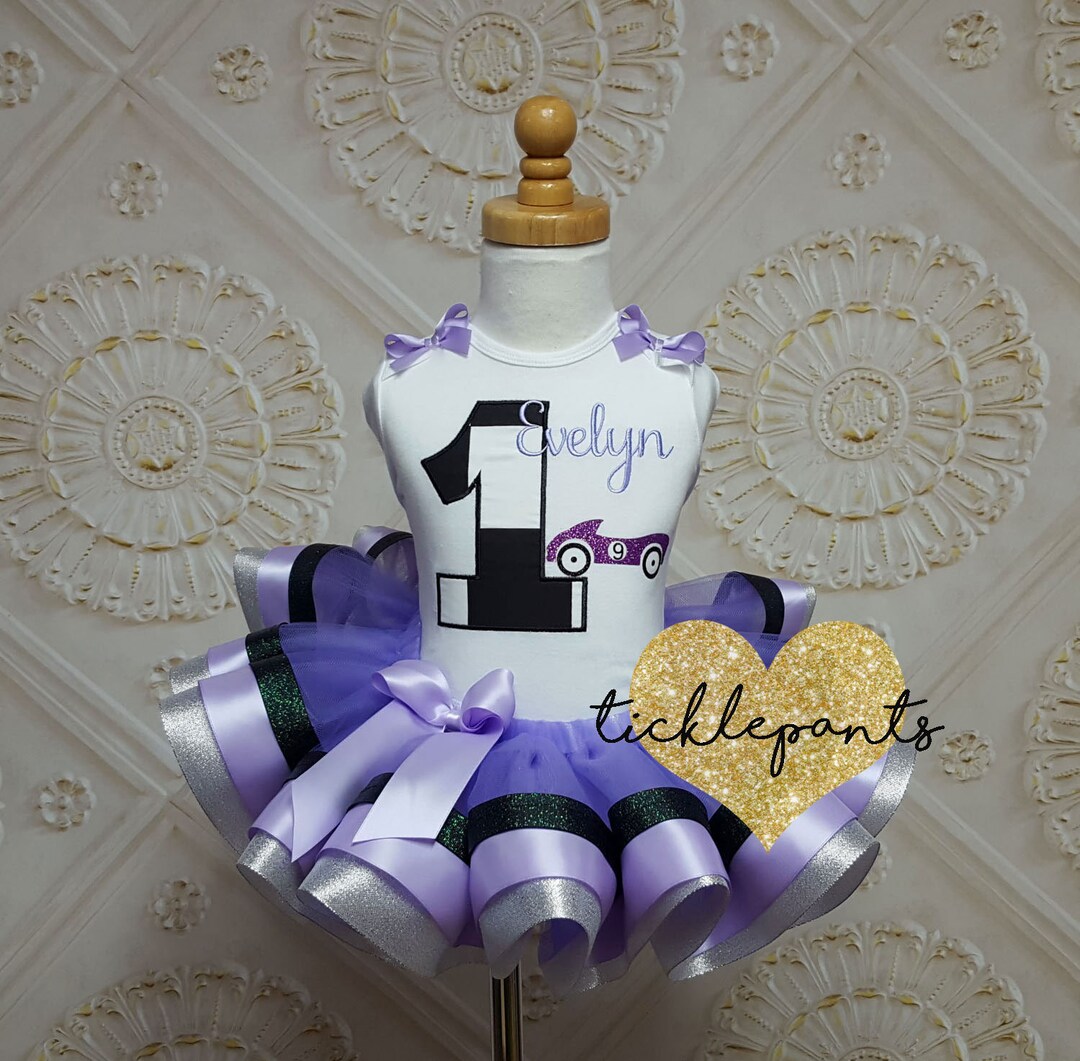 Race Car Tutu Outfit - 1st Birthday Outfit - Made for ALL AGES and ...