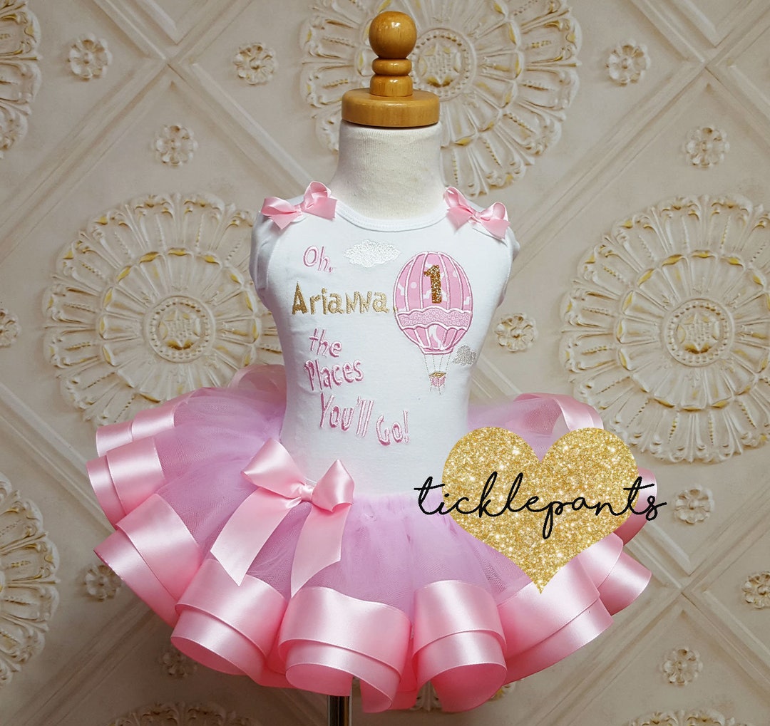 For All Sizes Hot Air Balloon Birthday Tutu Outfit Pink - Etsy