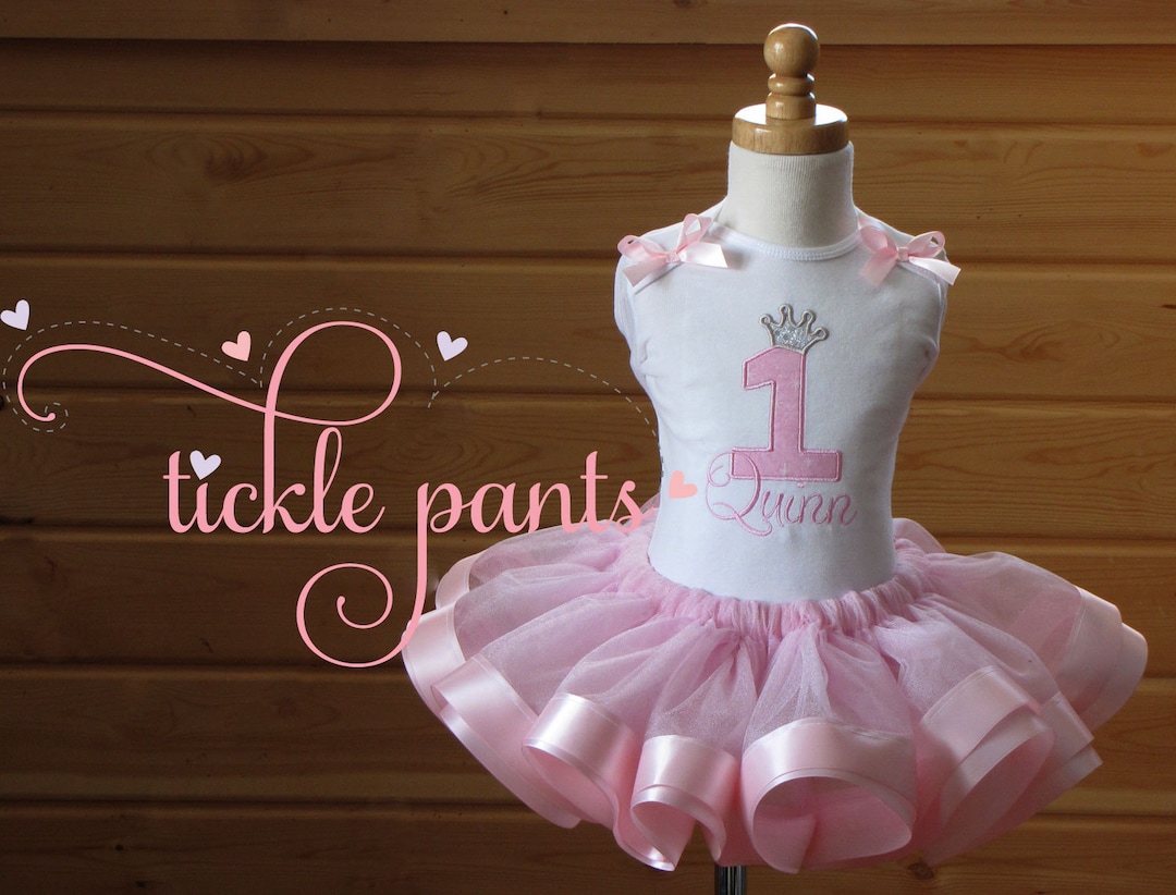 Perfect Princess Birthday Tutu Outfit- Princess Pink - Includes Top ...