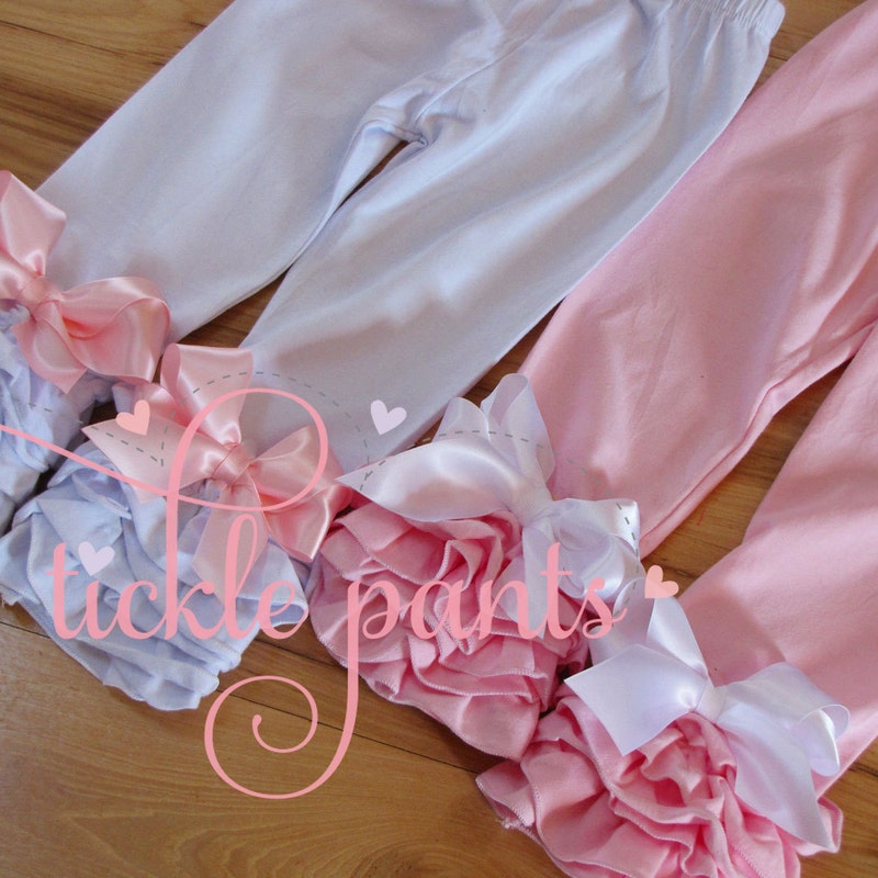 Ruffle Leggings - Etsy