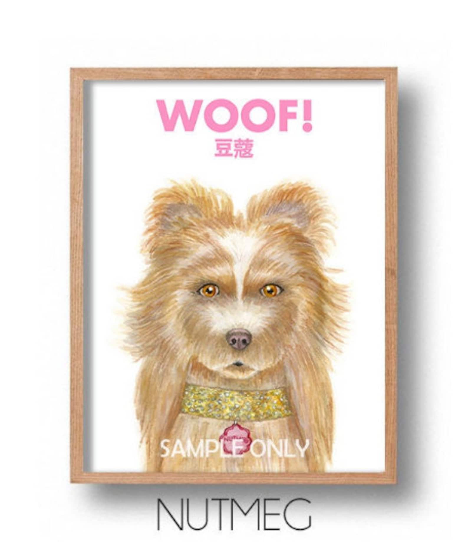 Isle of Dogs Poster DIGITAL FILE Isle of Dogs Art Wes - Etsy