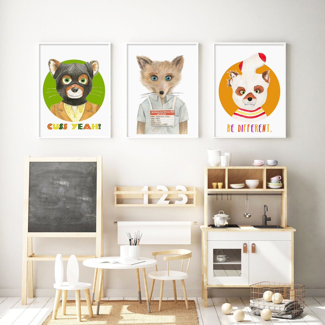 Fantastic Mr Fox: DIGITAL FILE Kristofferson Wes Anderson - Etsy Canada