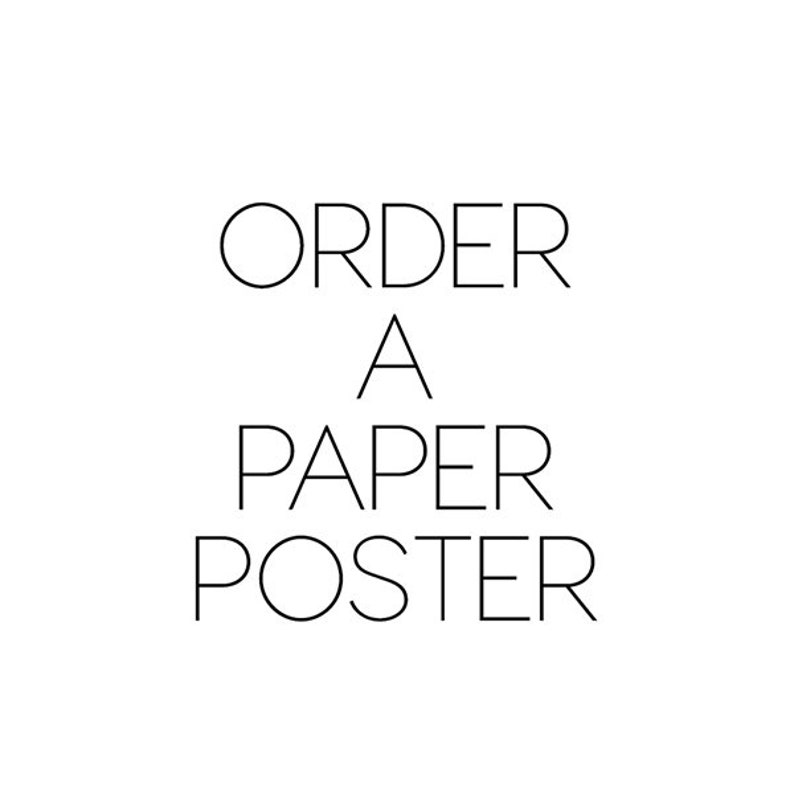Order a PAPER POSTER - Etsy