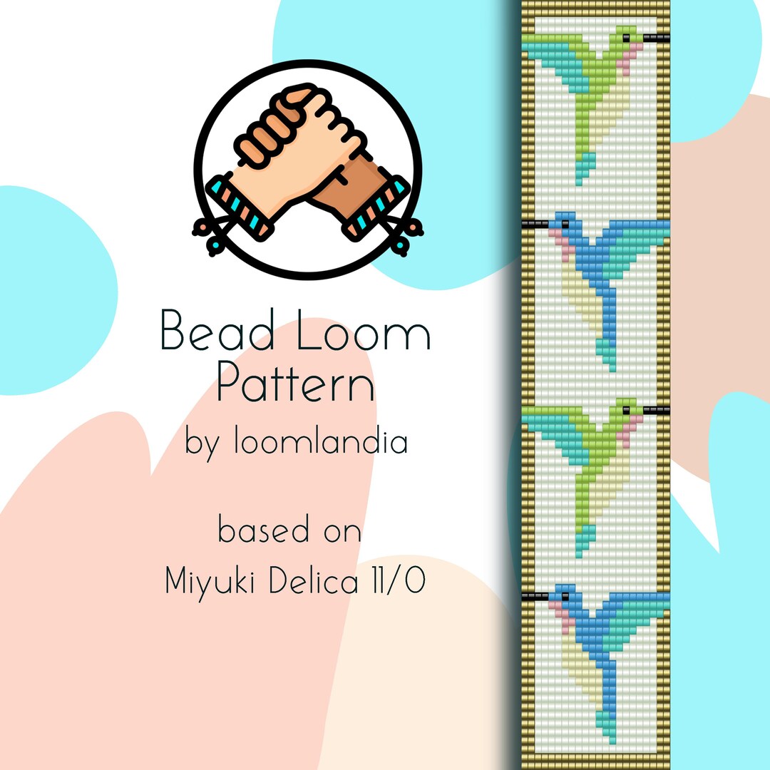 Mockingbird Bead Loom Bracelet Pattern - Bead Loom Pattern Based on ...