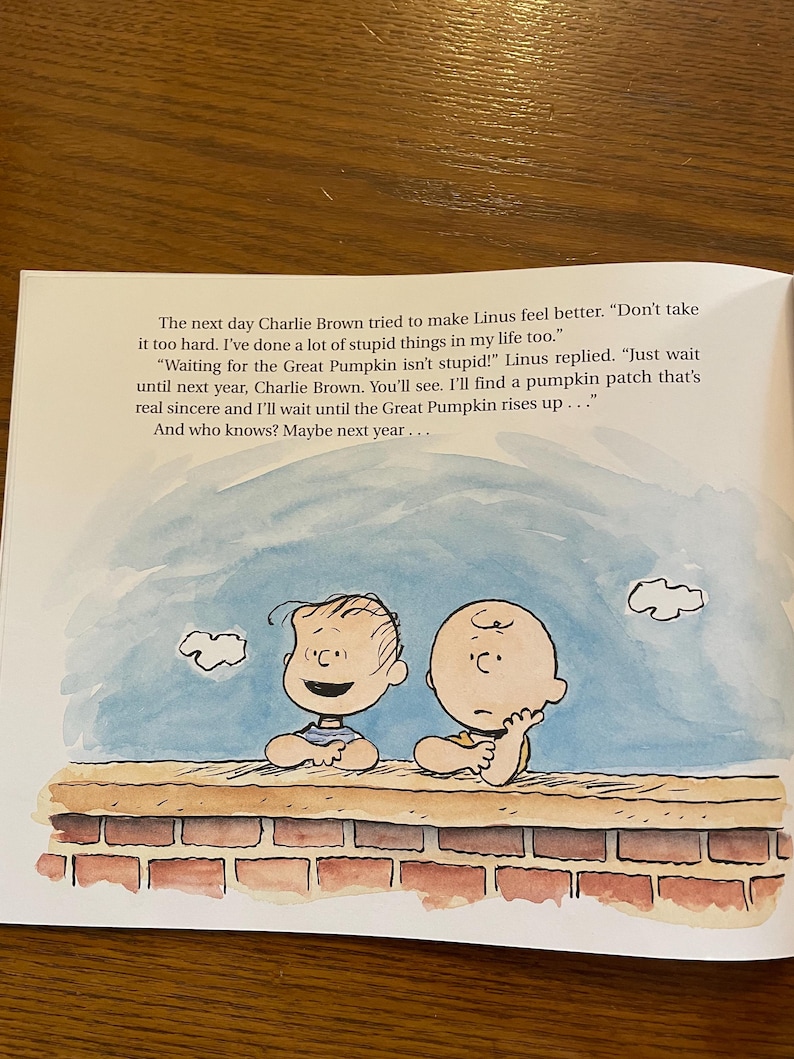 It's the Great Pumpkin, Charlie Brown Paperback Book - 2001 - Etsy