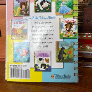 Little Golden Book Journal - Etsy