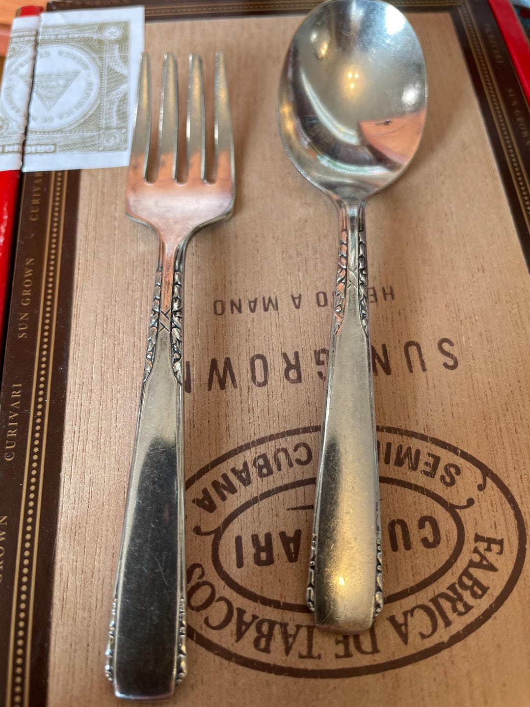 Vintage Oneida Silver Plate Childs Set - Etsy