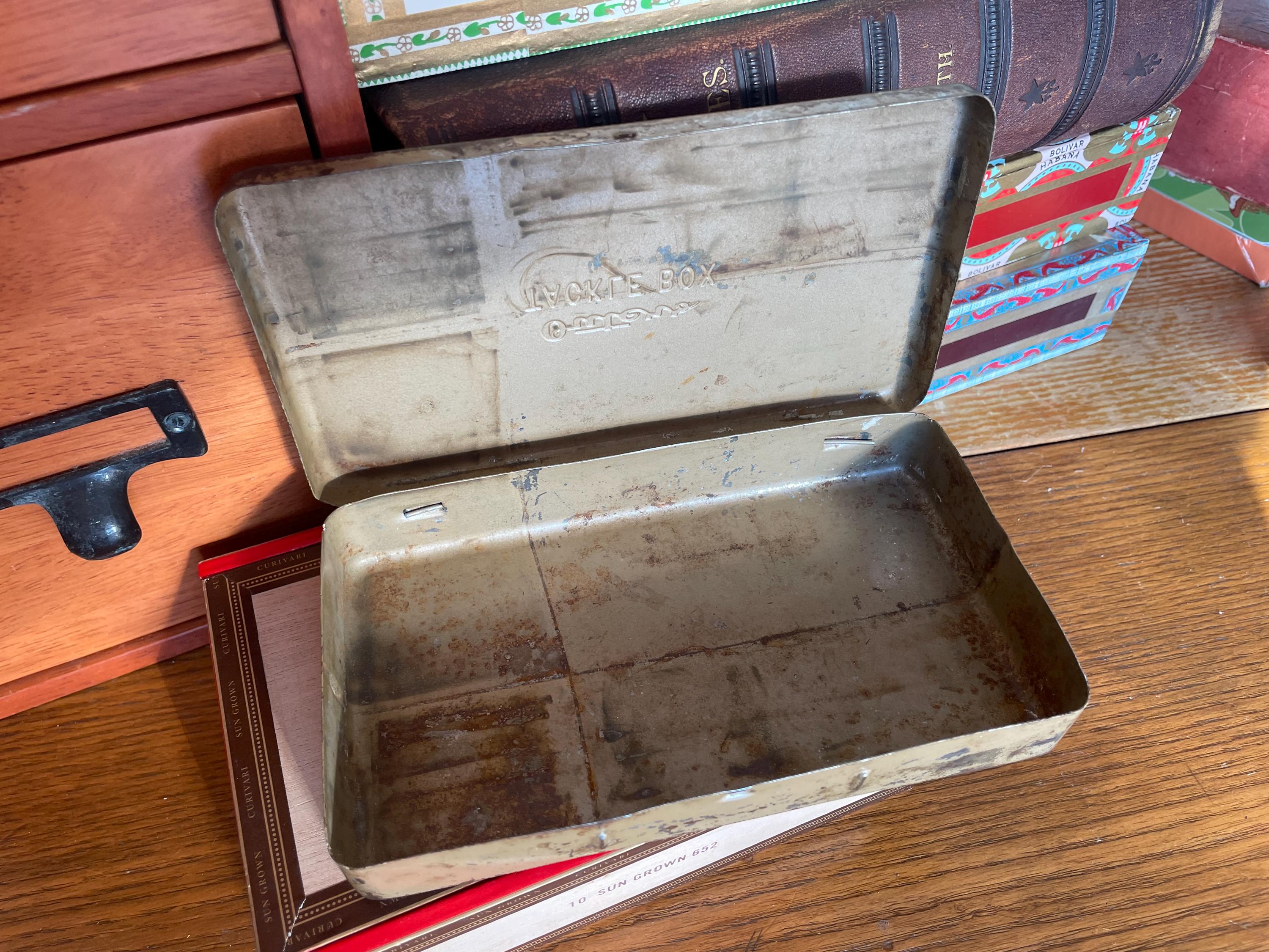 Distressed Tackle Box - Etsy