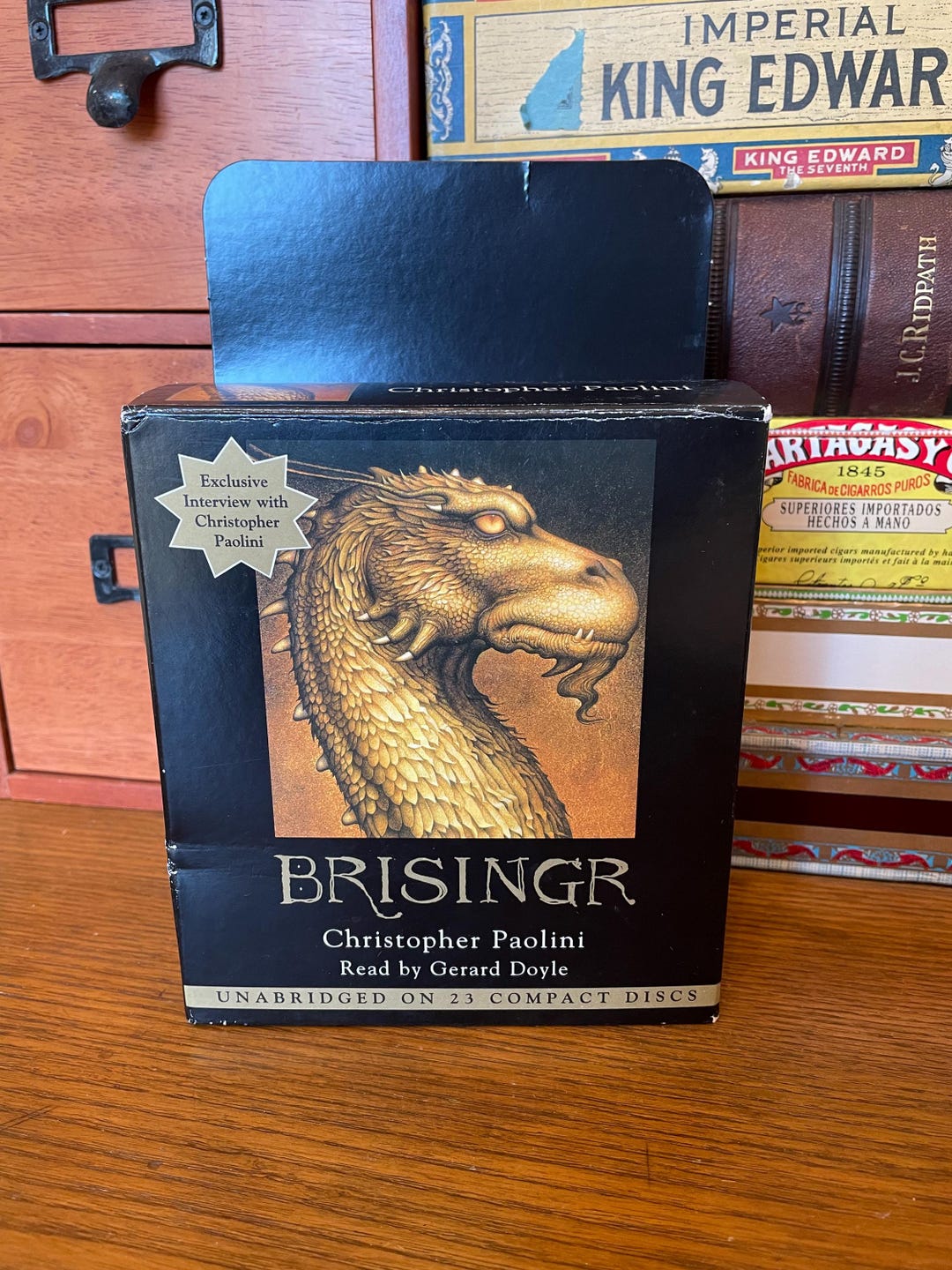Brisingr Exclusive Audio Edition by Christopher Paolini - Etsy