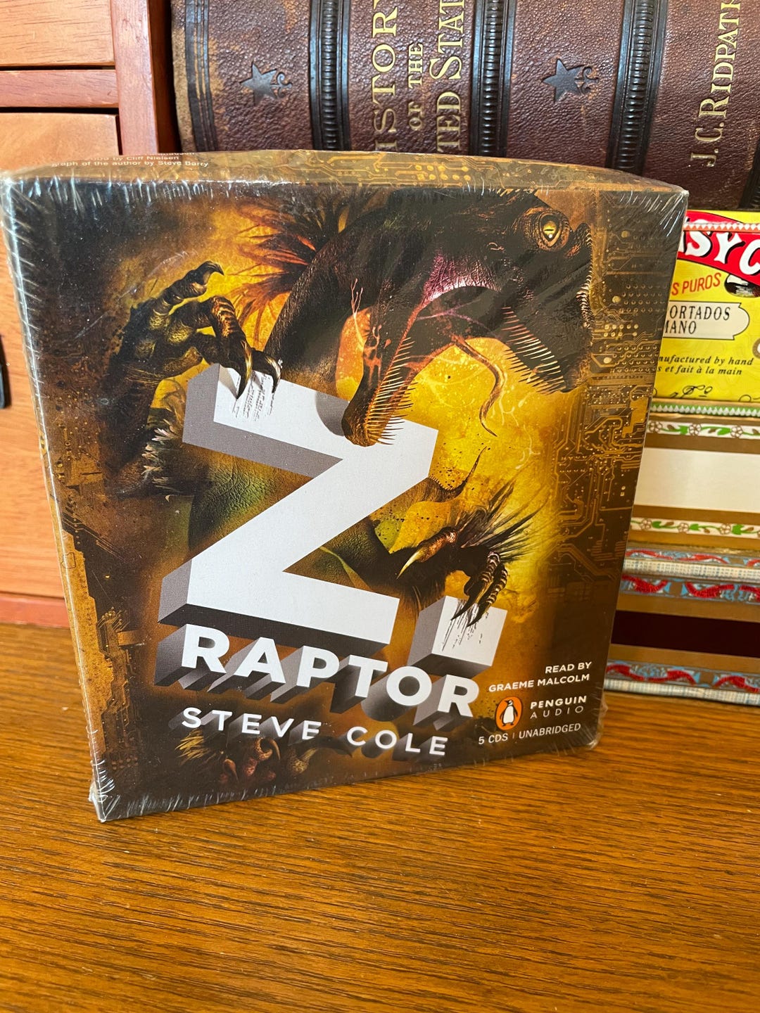 Z.raptor Audio Edition by Steve Cole - Etsy