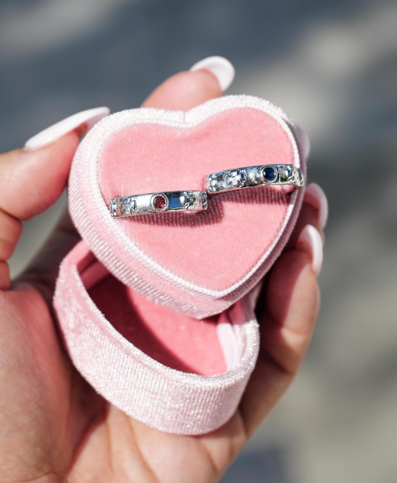 Howls Moving Castle Couples Rings, Matching Lovers Rings Set, Custom ...