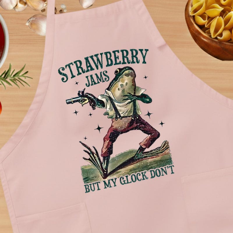 Cute Apron Strawberry - Etsy