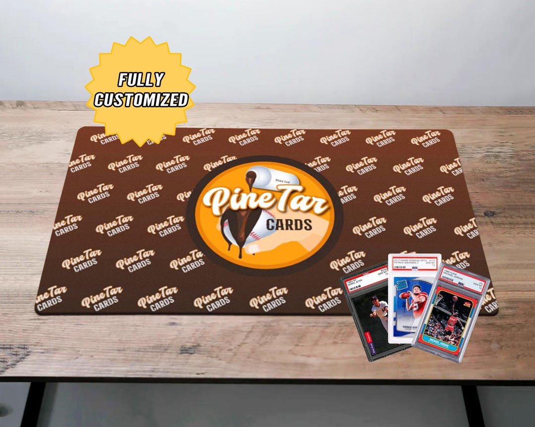 CUSTOM Break Mat TCG Playmat Trading Card Desk Mat Gaming Pad ...