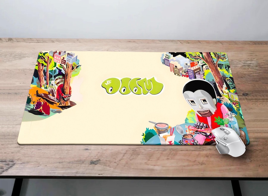 MF Doom Desk Mat Mouse Pad Album Operation Doomsday Madvillainy Playmat ...