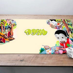 MF Doom Desk Mat Mouse Pad Album Operation Doomsday Madvillainy Playmat ...
