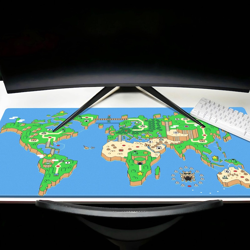 Super Mario World Desk - Etsy