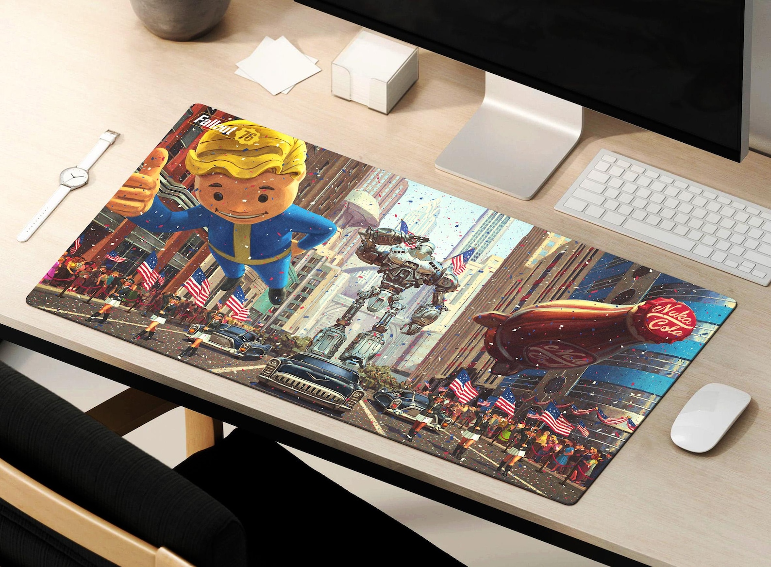 Fallout 76 Desk Mat New Vegas Playmat / Fallout Gaming Mouse Pad Gift ...