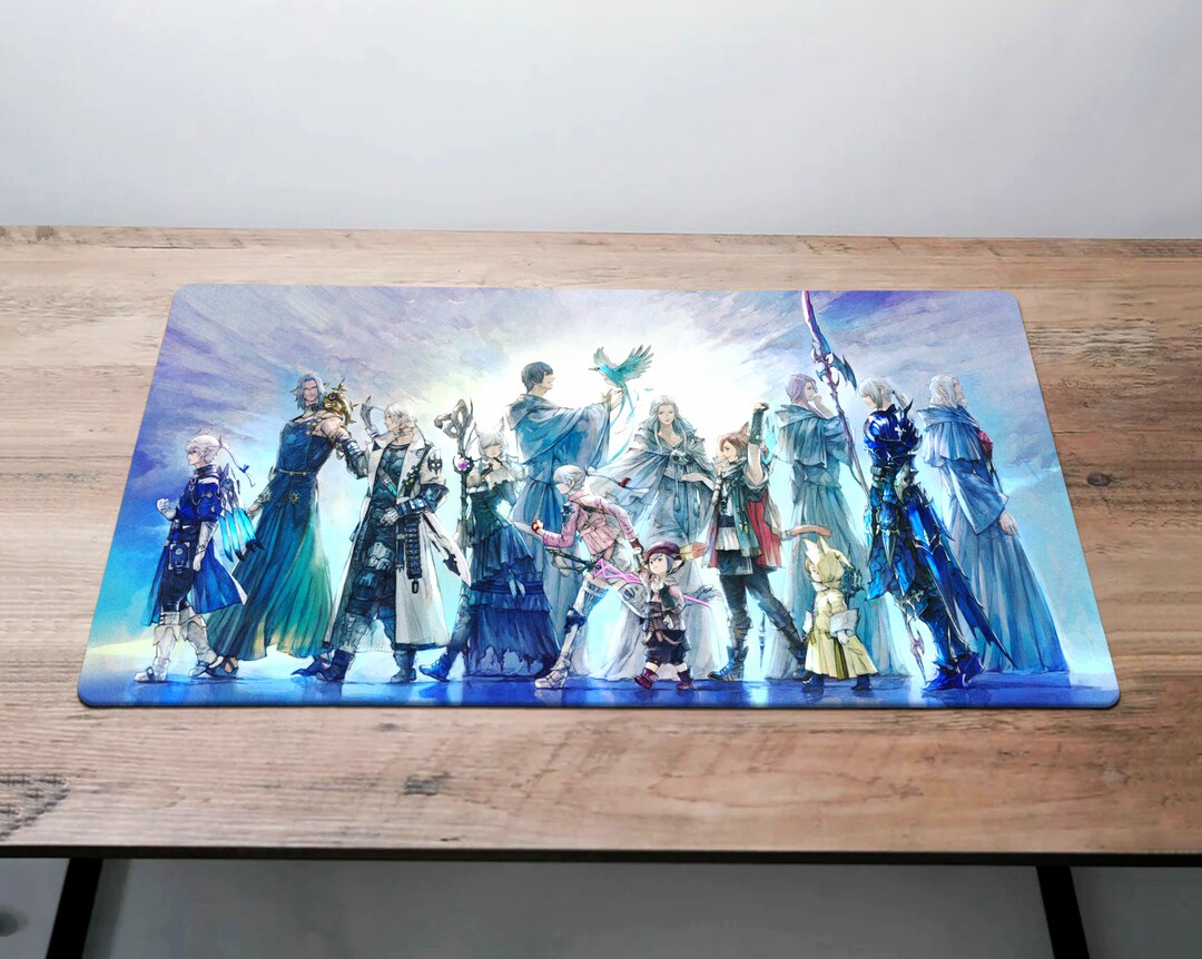 Final Fantasy XIV Mouse Pad FFXIV Endwalker Desk Mat FF16 Merch Gift ...