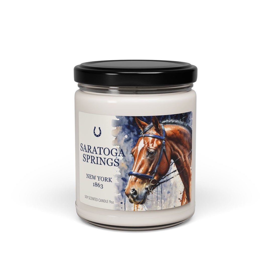 Saratoga Springs, New York, Scented Soy Candle Gift - Etsy