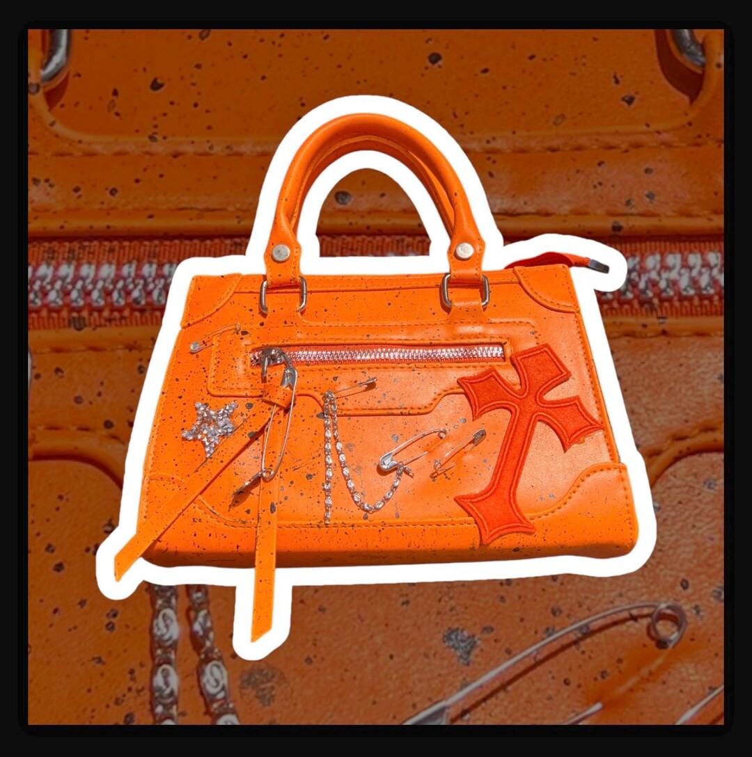 Orange Baddie Purse - Etsy