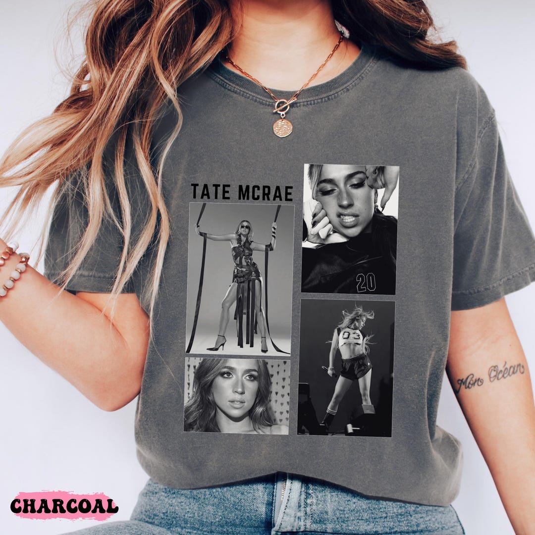 Vintage Tate Mcrae Shirt, Valentines Day Tate Mcrae Tour Merch Shirt ...