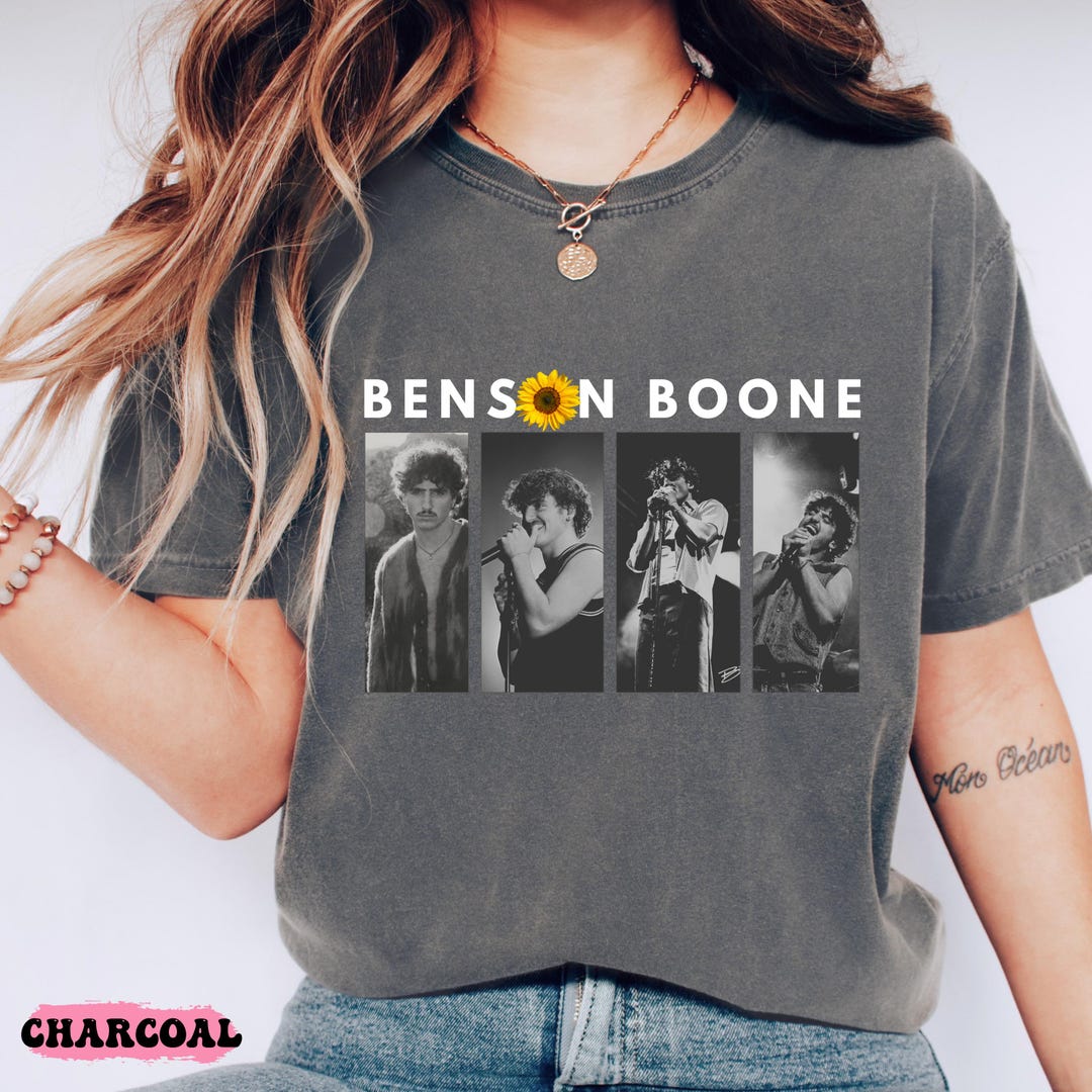 Benson Boone Shirt Fireworks and Rollerblades World Tour 2024 Benson ...