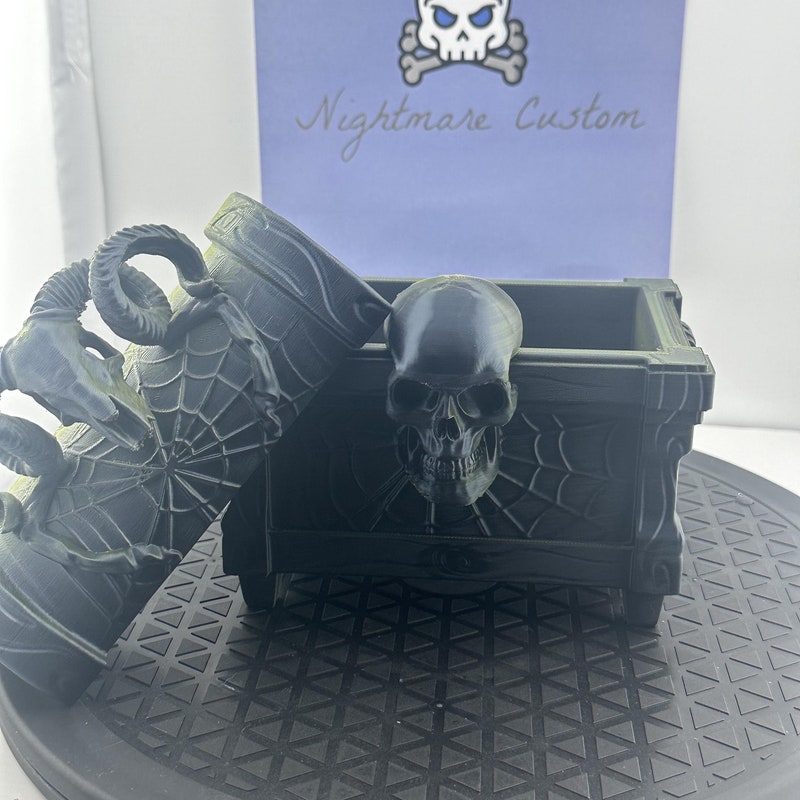 Skull Ring Box - Etsy