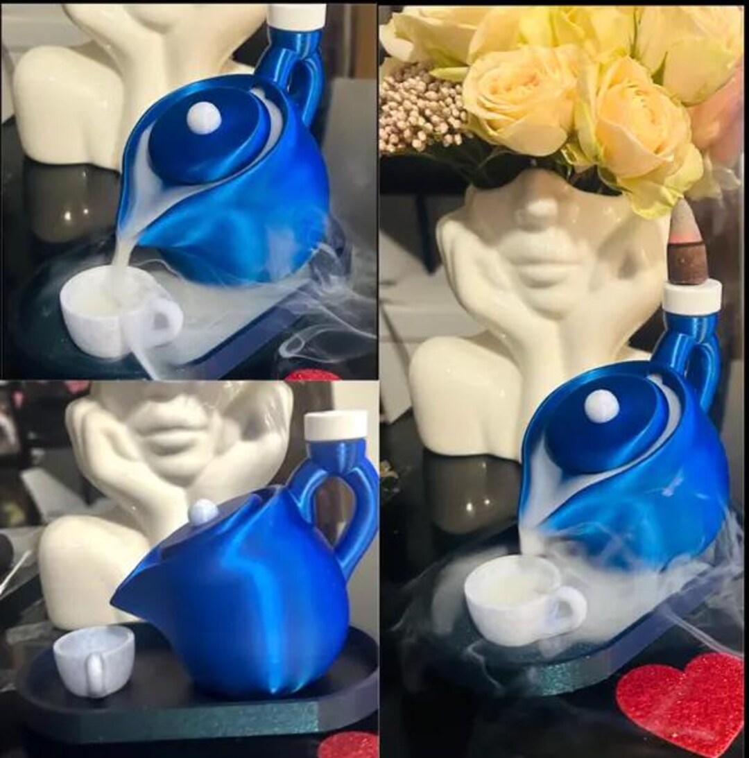 Teapot Incense Burner - Backflow Cone Incense Burner - Etsy