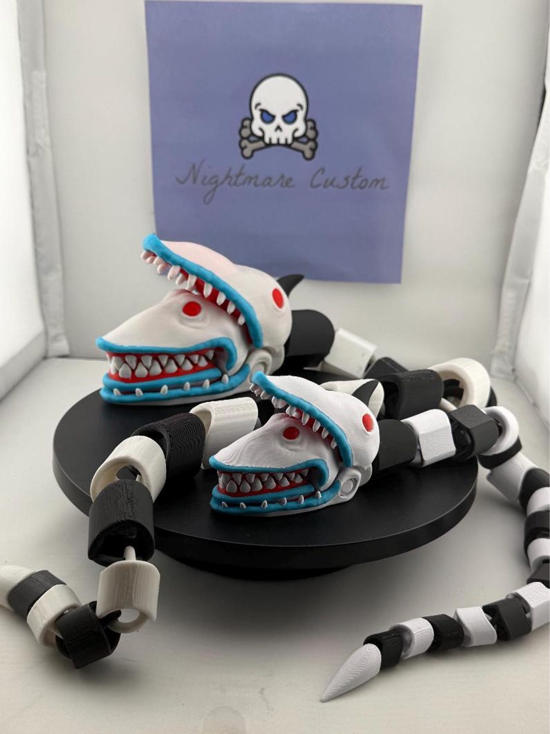 Flexi Snake Sandworm Toy – Fully Articulated, Flexible Snake Figurine ...