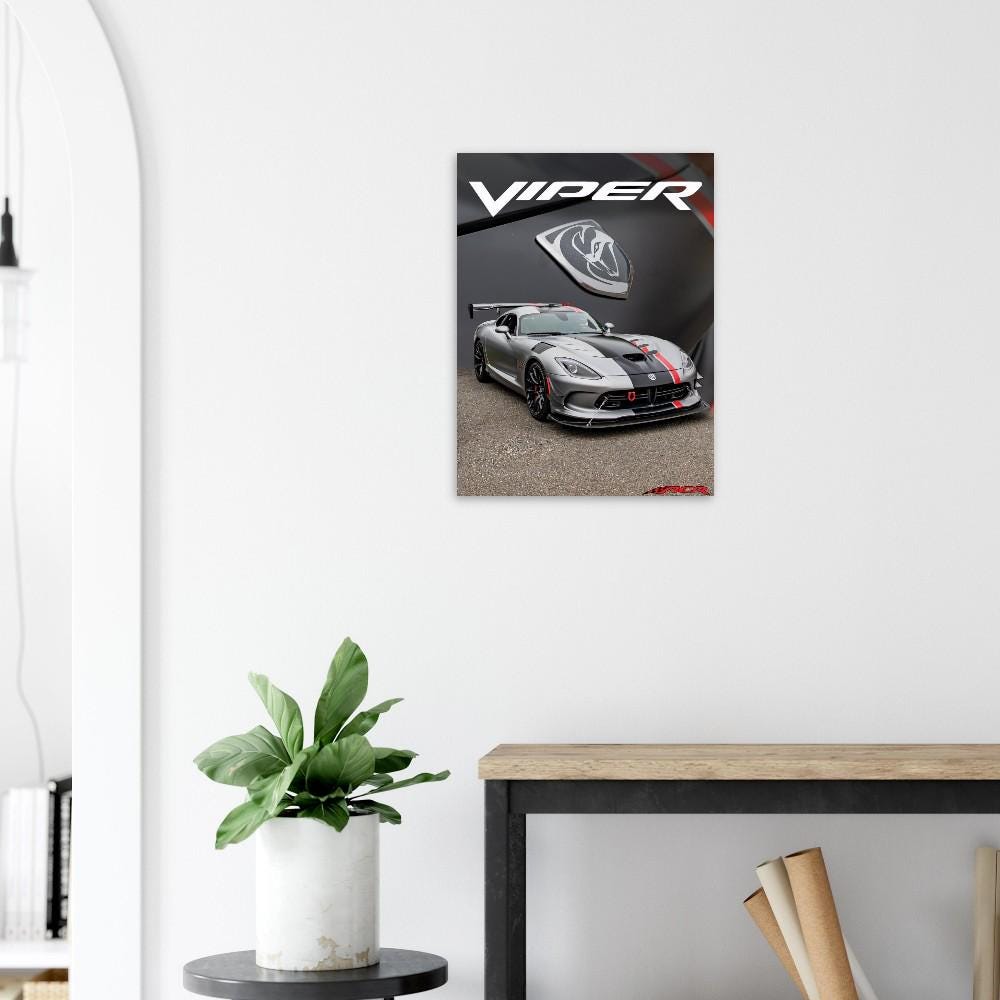 Dodge Viper ACR Poster High-quality Semi-glossy Paper - Etsy