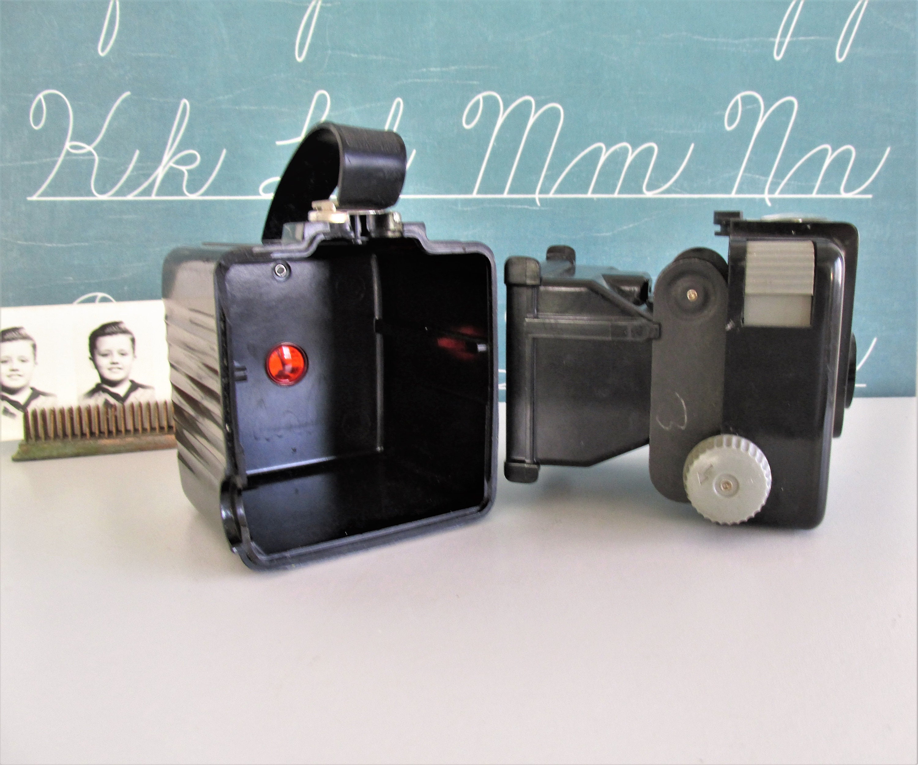 Vintage Kodak Brownie Hawkeye Camera Bakelite Case Mid Century | Etsy