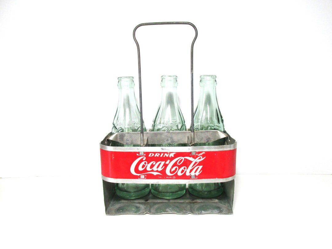Coca Cola Carrier Aluminum Caddy Coke Six Pack Coca Cola Collectible ...