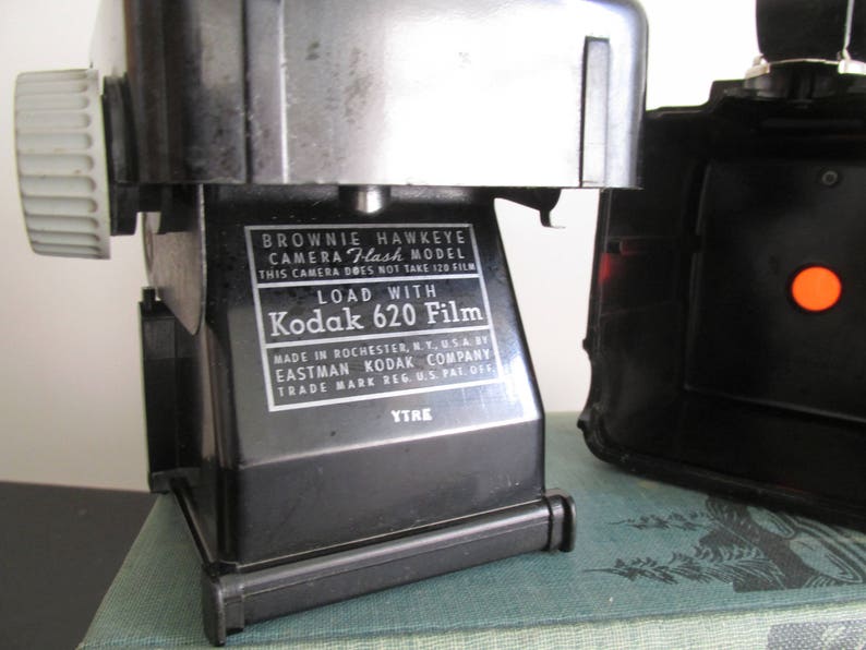 Vintage Kodak Brownie Hawkeye Camera Bakelite Case Mid Century | Etsy
