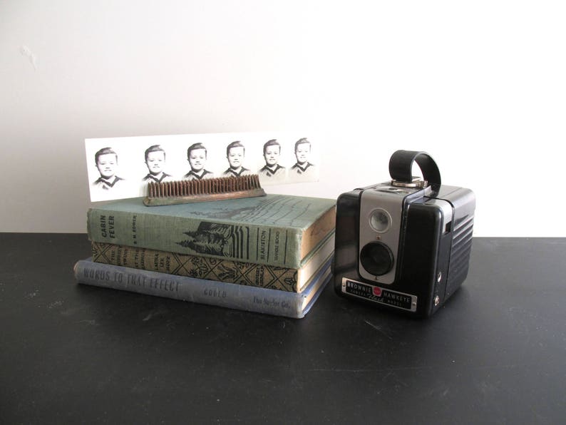 Vintage Kodak Brownie Hawkeye Camera Bakelite Case Mid Century | Etsy