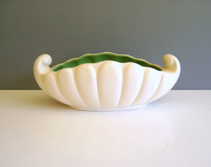 Red Wing Planter White With Green No. 1246 - Etsy