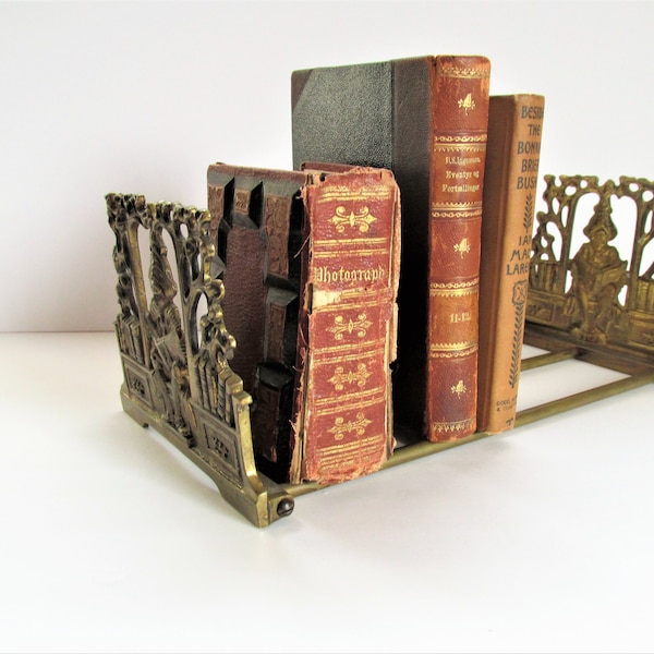 Brass Bookends - Etsy