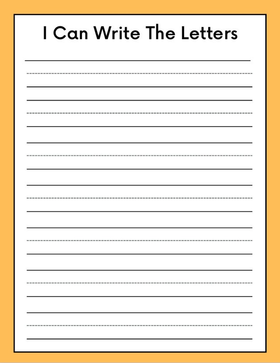 Printable Kids Activity TRACING BUNDLE 1 - Etsy