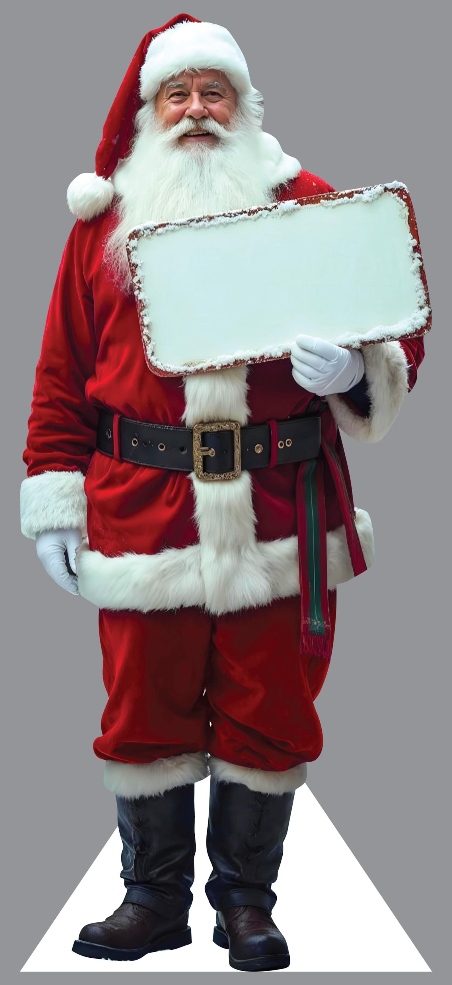 Santa Life Size Cutout / 6 Ft Tall - Etsy