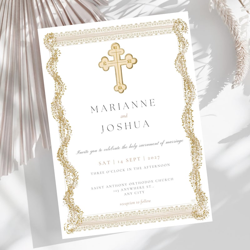 Orthodox Canva - Etsy UK