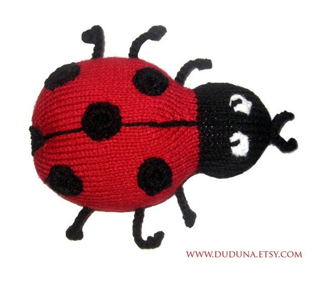 Lady Bug - Knitting Pdf Pattern - Etsy