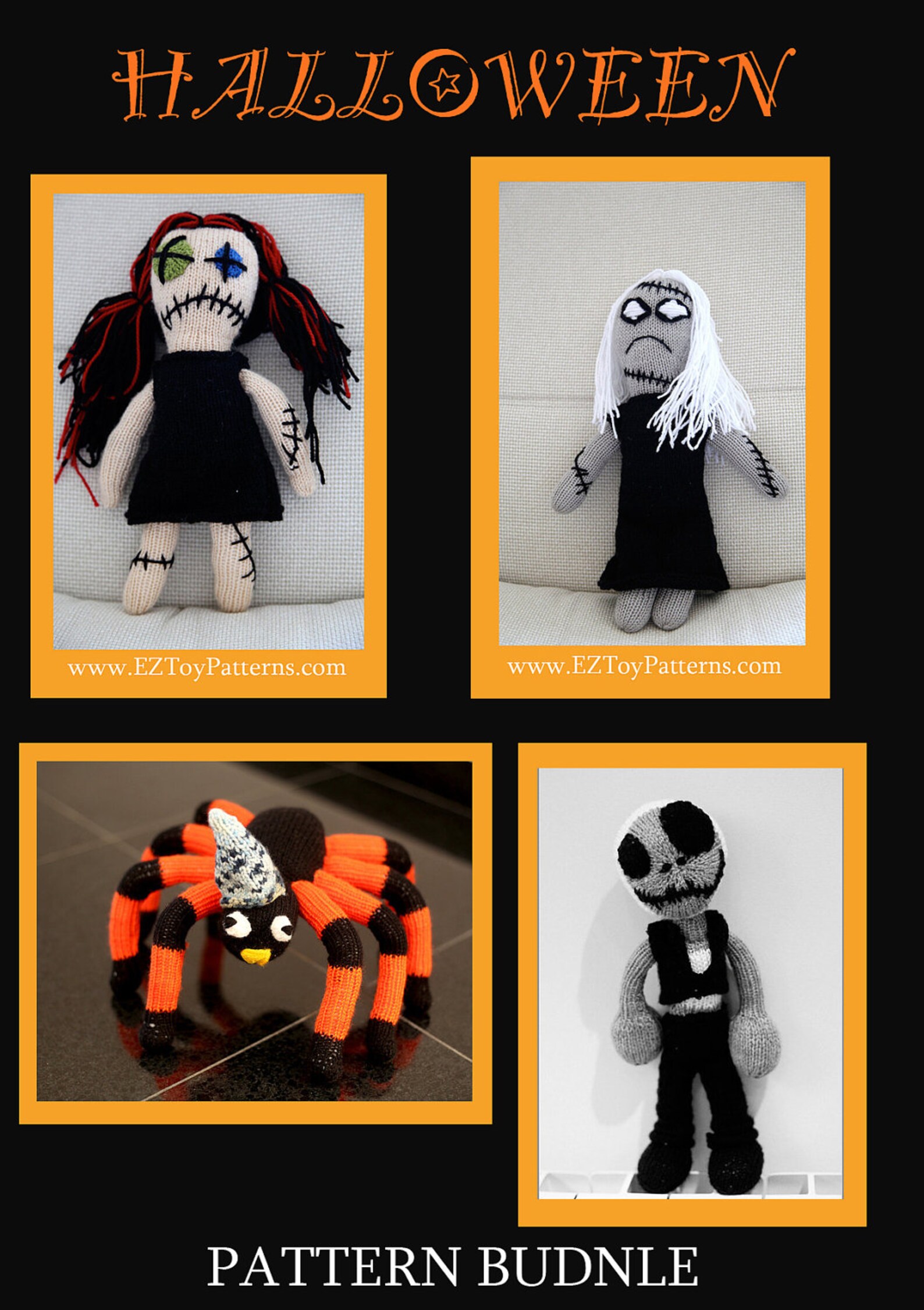HALLOWEEN Pattern Bundle - Etsy