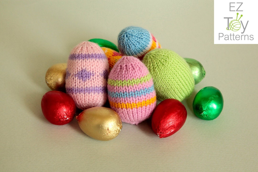 Easter Eggs - Knitting Pattern for Beginner and Intermediate Level ...