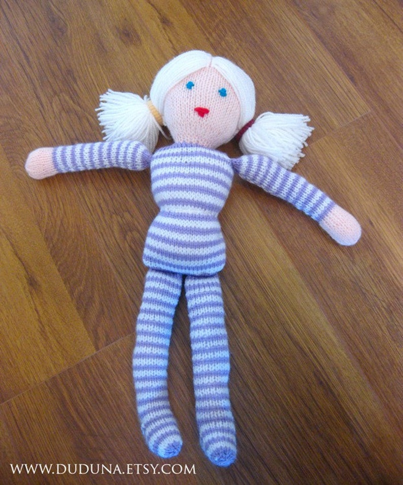 Dolly - Pdf Toy Knitting Pattern - Etsy