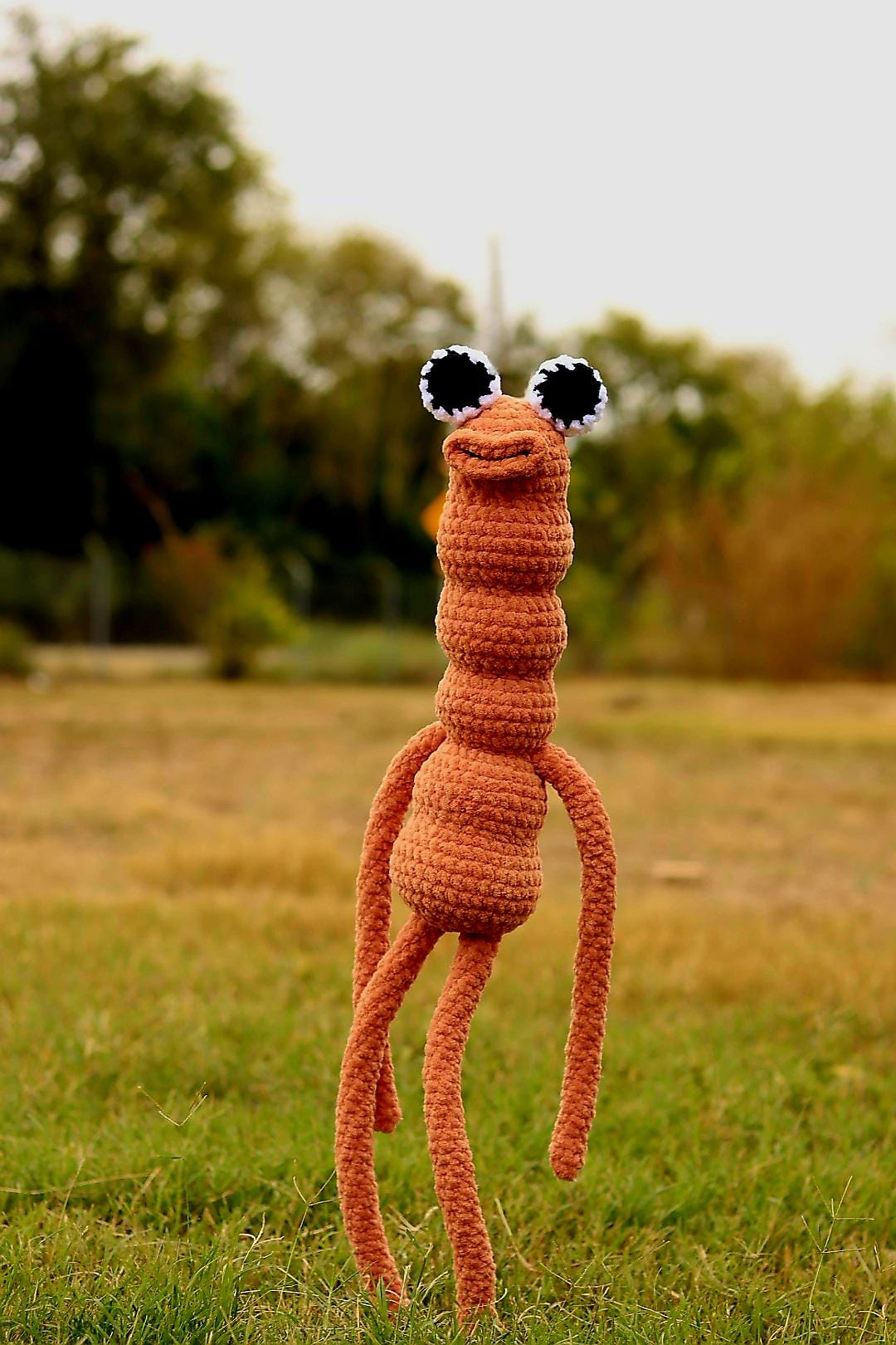 Crochet Plush Marcus Inspired VRCHAT Character, Worm, Amigurumi, Gamer ...