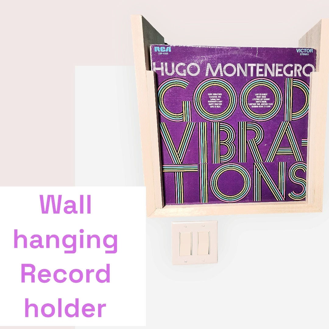 Hanging Vinyl Record Holder - Etsy