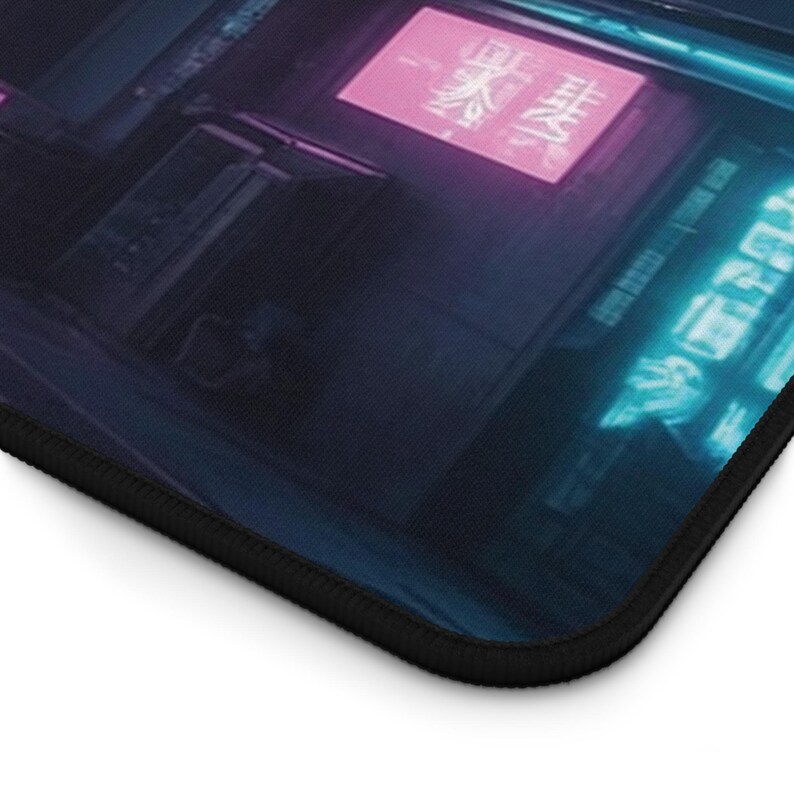 Cyberpunk Desk Mat, Cool Tech Office Accessories, Unique Gaming ...