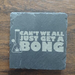 Smoke II Laser Engraved Coaster Set of 4. - Etsy