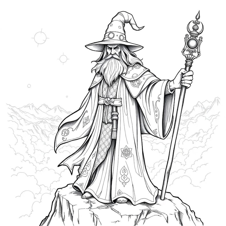 Wizard Set II PNG - Etsy